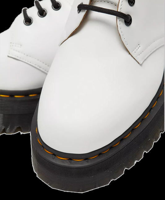 Dr Martens - 1461 White Smooth Leather Platform Shoes SKU number ...