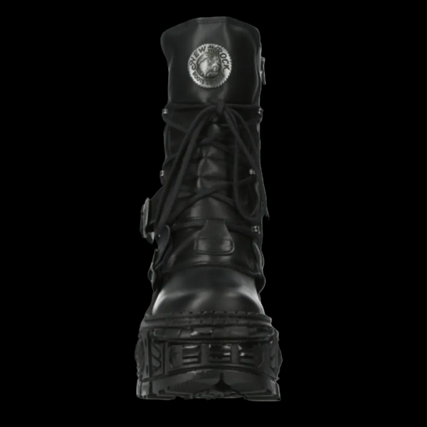 New Rock - Leviathan 4 Buckle Platform Boot | Vixens and Angels