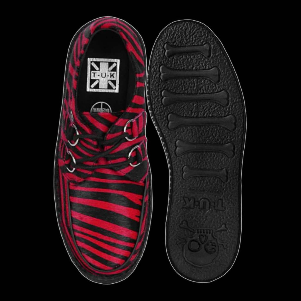 TUK - Red Zebra Viva Mondo Creeper Style #: V3335 at FashioNation ...