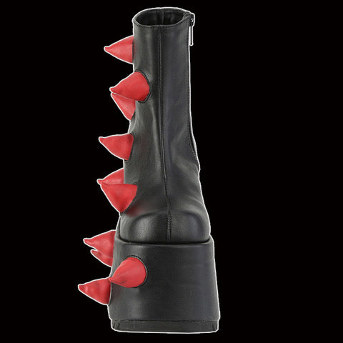 Demonia - Red Spike Slay 77 Item # (SKU): SLAY77/B-RVL | Vixens and Angels